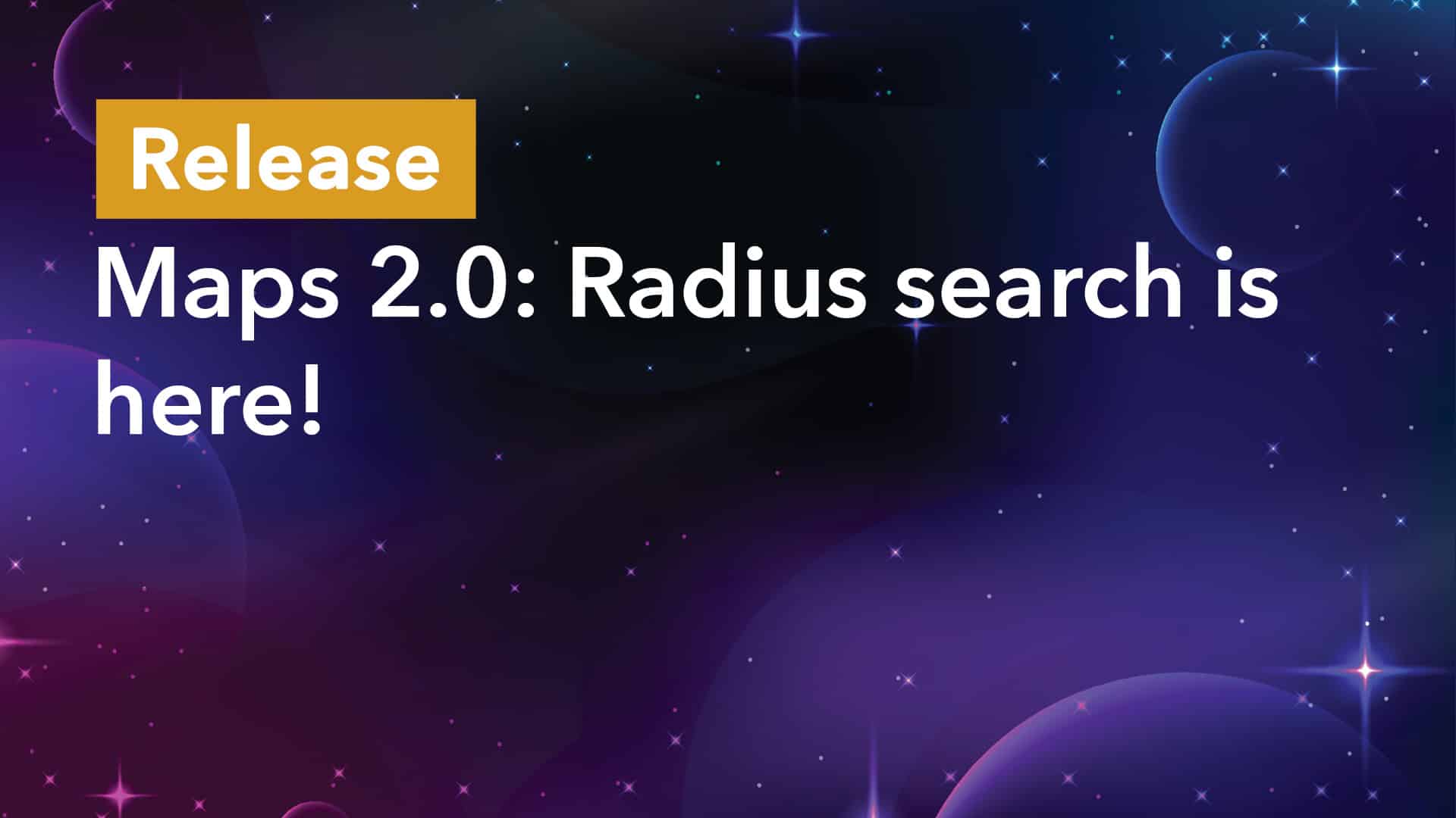 Announcing Maps 2.0: Radius search is here! - GravityKit